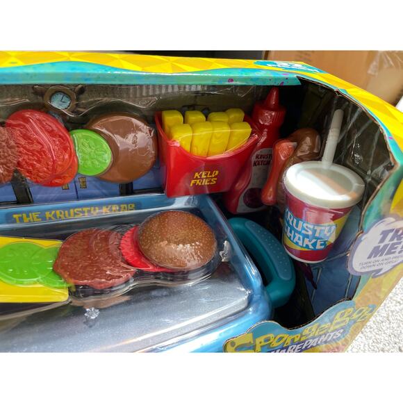 Nickelodeon | Toys | Spongebob Squarepants Krusty Krab Grill Set Sizzle ...